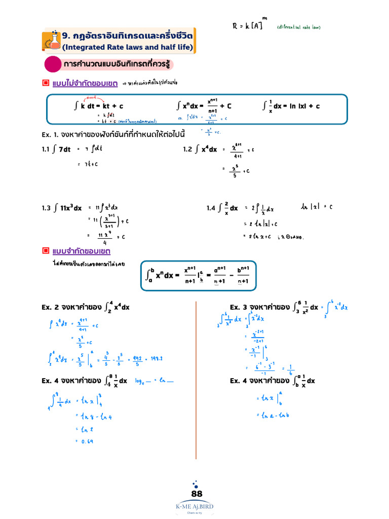 Chapter 1 Rate of Chemical Reaction Part 7 | PDF