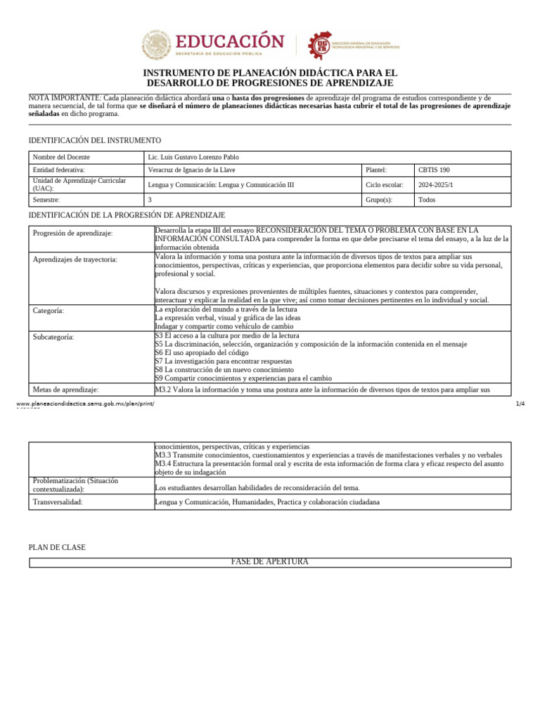 PROGRESION 9 | PDF | Aprendizaje | Enseñando