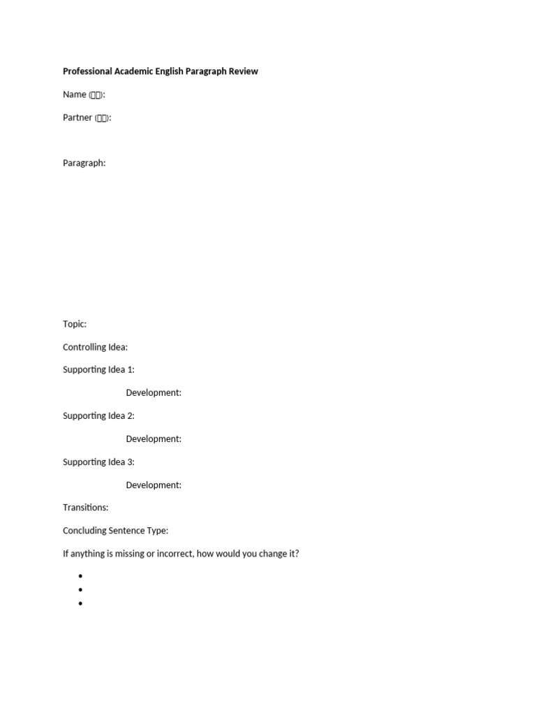 Paragraph Review Assignment-3 3 | PDF