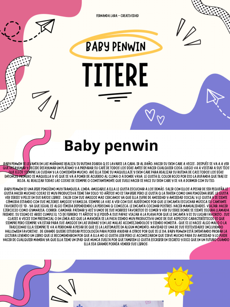 Baby Penwin TITERE | PDF