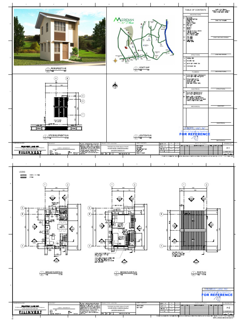 Two-Storey House Design Plans | PDF | Structural Engineering | Building Technology
