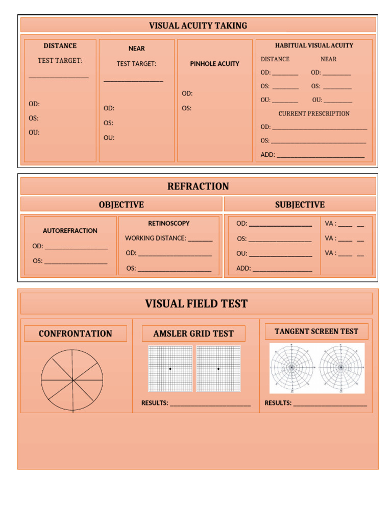 Low Vision Case Record 1 | PDF | Visual Acuity | Visual Impairment