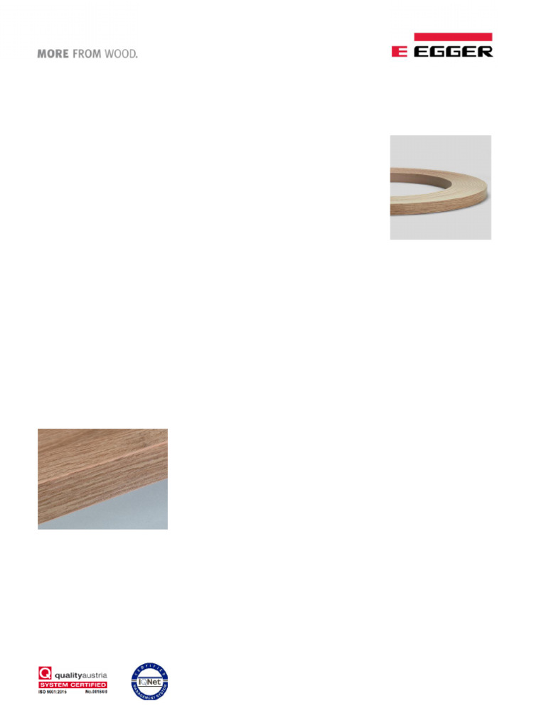 Pi Egger Edging Abs en Us | PDF | Adhesive | Waste