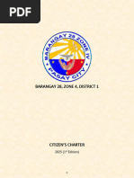 Script For 2021 First Semester Barangay Assembly | PDF | Social Science