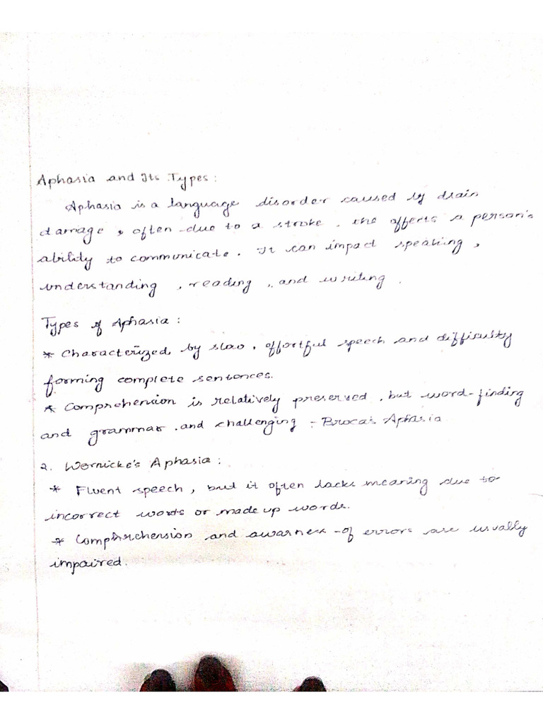Aphasia | PDF