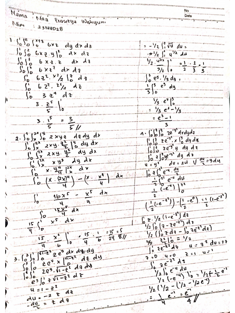 Tugas Kalkulus | PDF