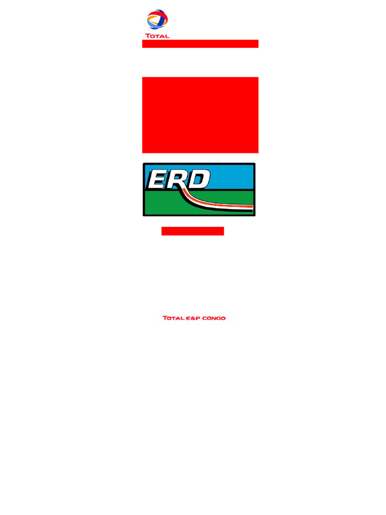TOTAL CONGO ERD BEST PRACTICES | PDF | Flow Measurement | Pump