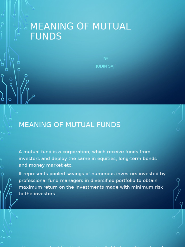 Understanding Mutual Funds Explained | PDF | Investment Fund | Mutual Funds