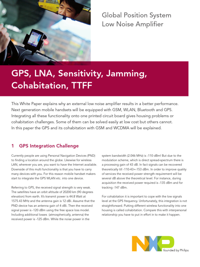 GPS and GSM Cohabitation Solutions | PDF | Electronic Engineering | Broadcast Engineering