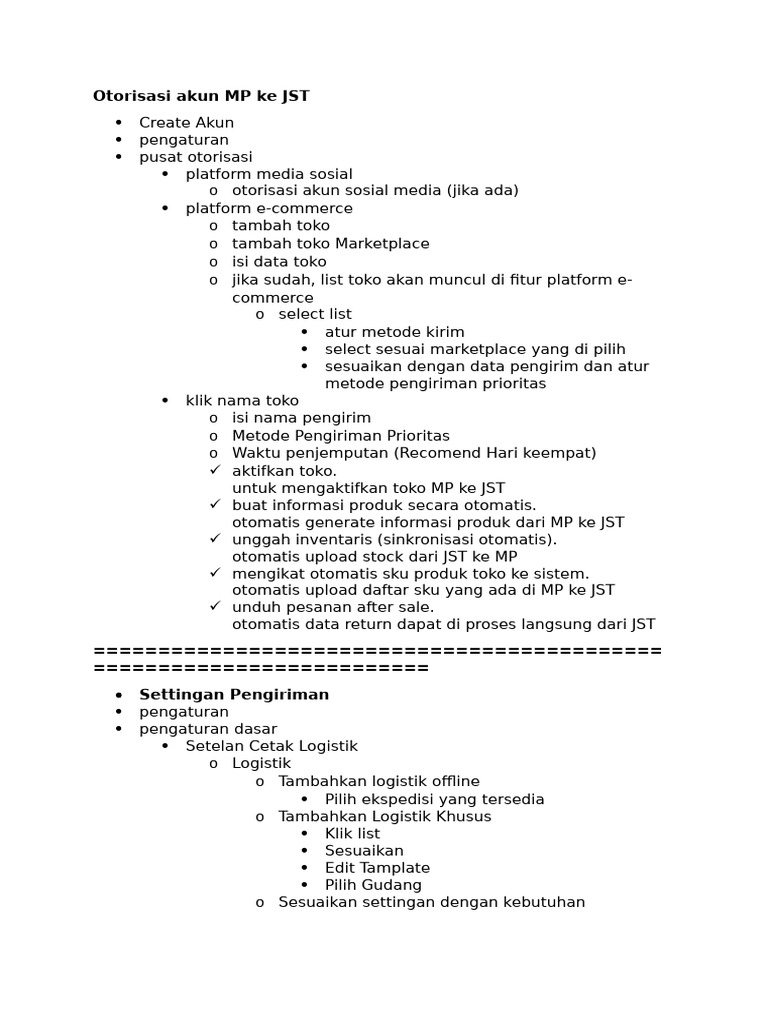 Guide JSTERP Jo | PDF