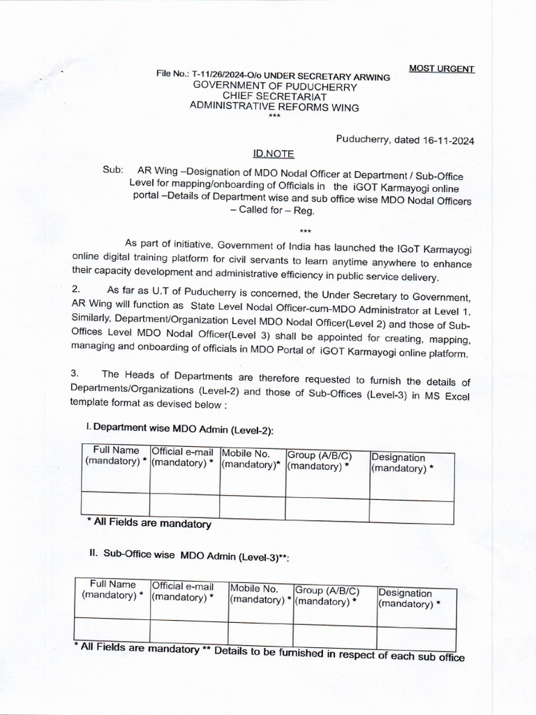 IGOT - Karmayogi | PDF