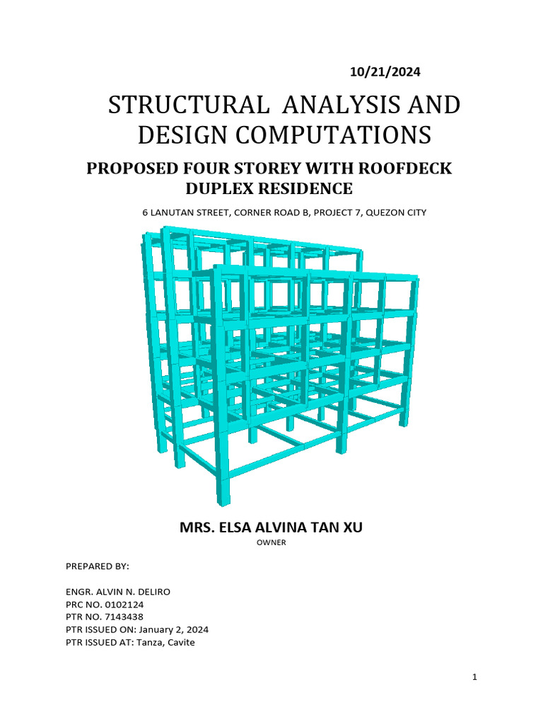 Structural Analysis - Tan Xu | PDF | Structural Steel | Beam (Structure)