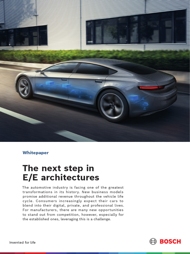 Next Steps in E/E Architecture for SDVs | PDF | Abstraction (Computer Science) | Engineering