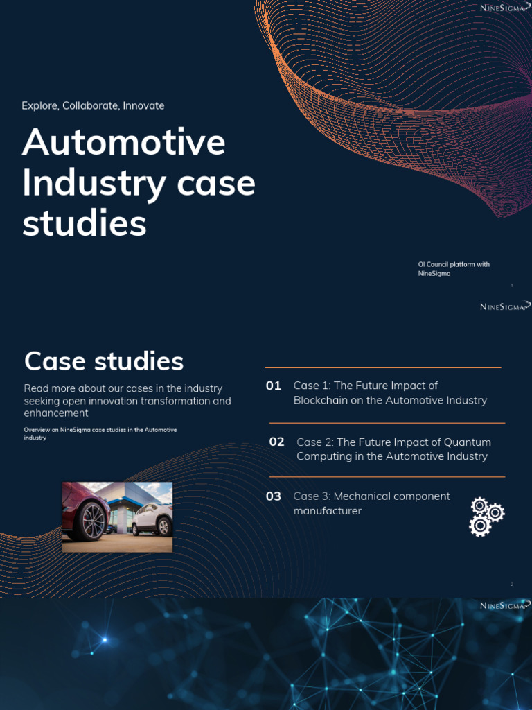 Automotive Industry Case Studies 1 | PDF | Mathematical Optimization ...