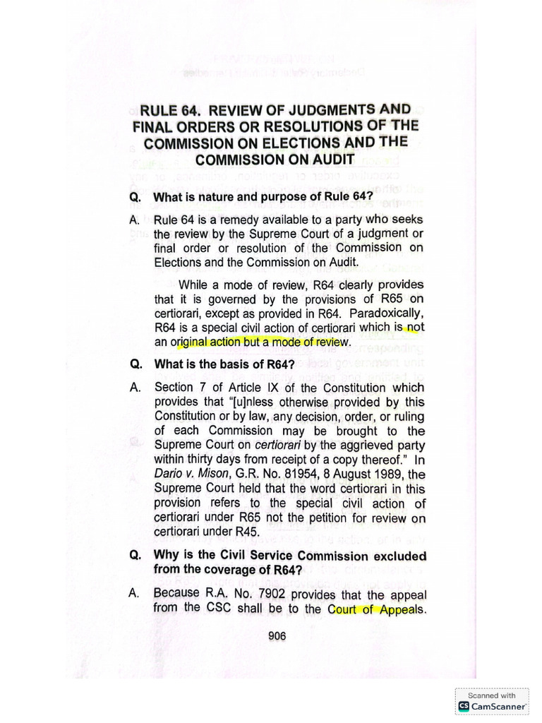 Rule 64 | PDF