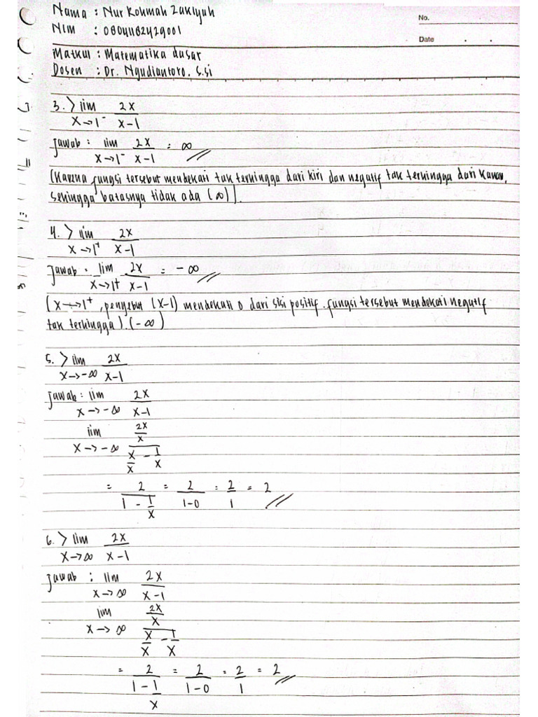 Nur Rohmah Zakiyah.MTK7 | PDF