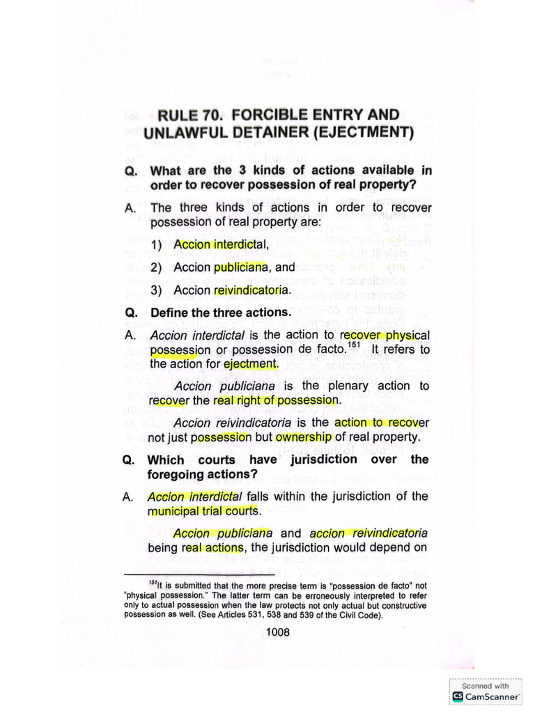Rule 70 | PDF