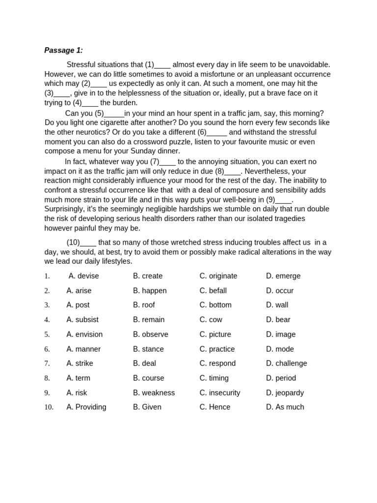 Advanced Reading Practice 2 | PDF | Heirloom Plant | Vegetables