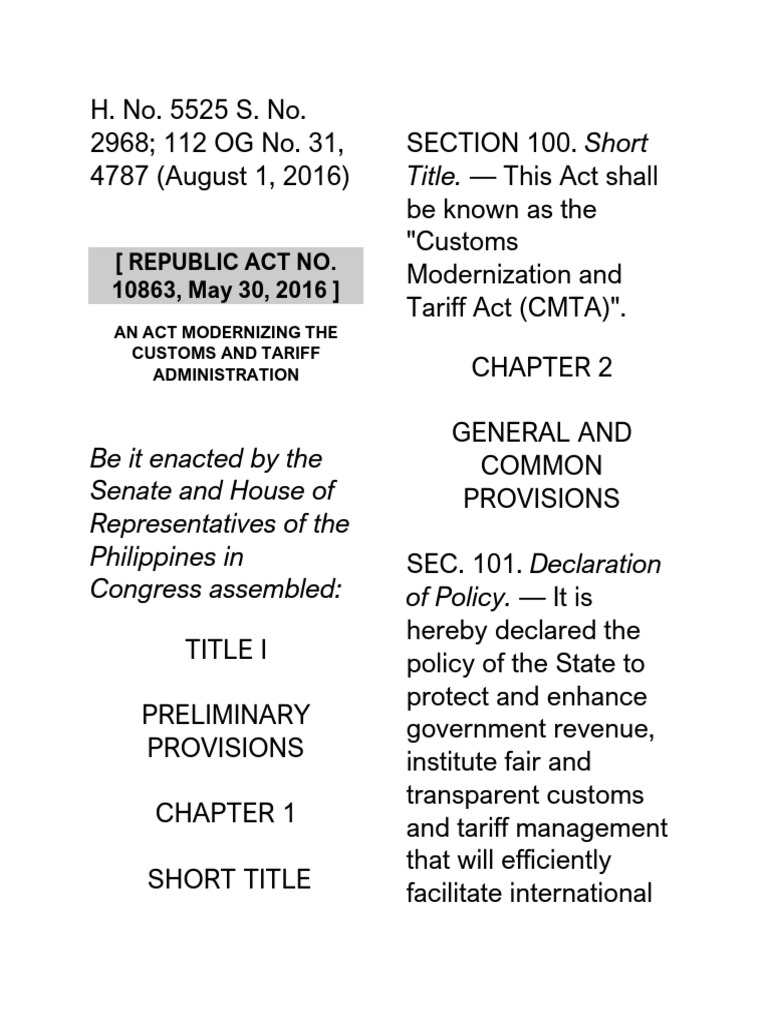 CMTA | PDF | Customs | Cargo