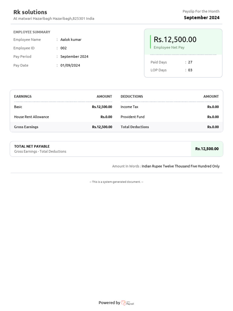 Payslip 002 Sep 2024 3920207431049646701 1725269080236 | PDF