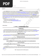Growth Promotion Test Procedures | PDF | Growth Medium | Microbiology