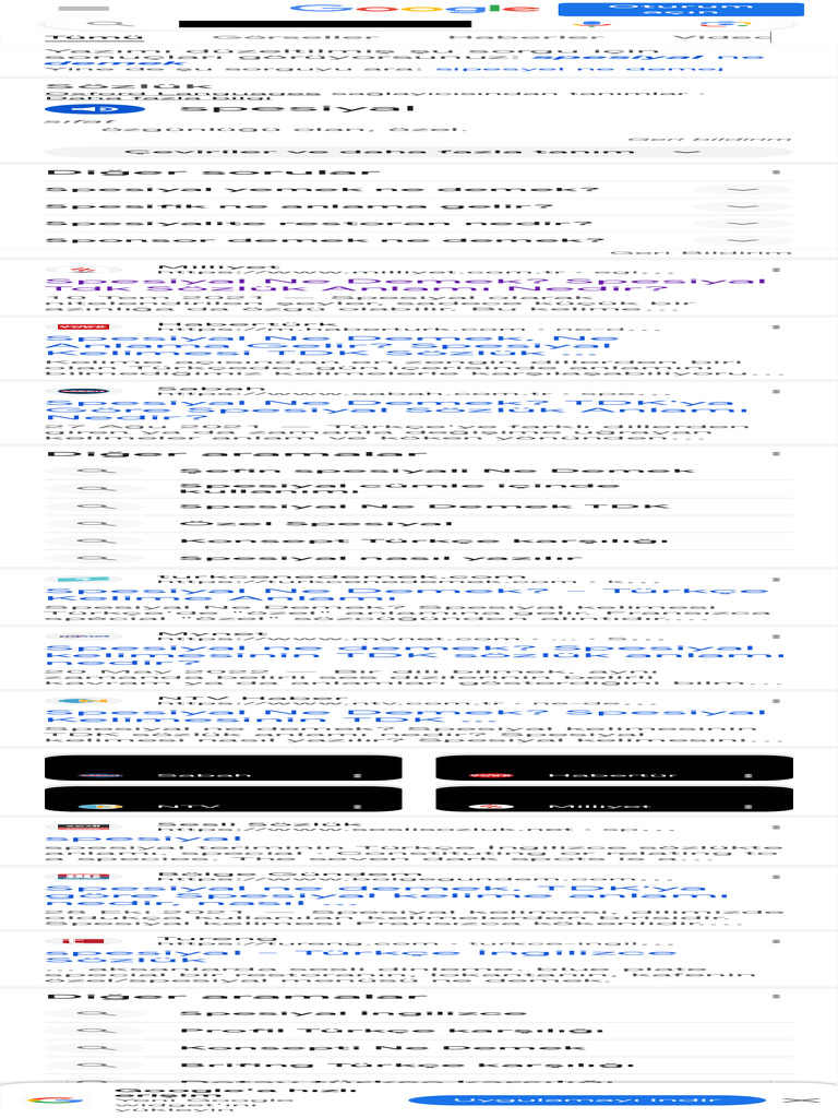 Sipesyel Ne Demej - Google'Da Ara | PDF