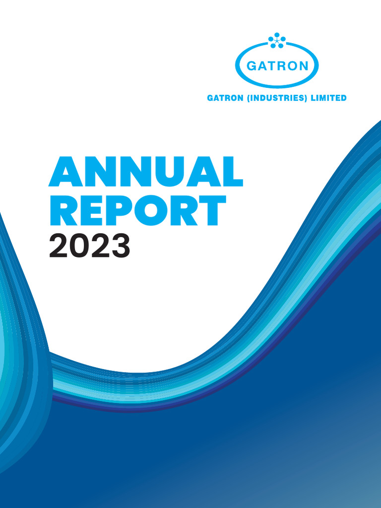 Gatron Industries Annual Report 2023 | PDF | Dumping (Pricing Policy ...
