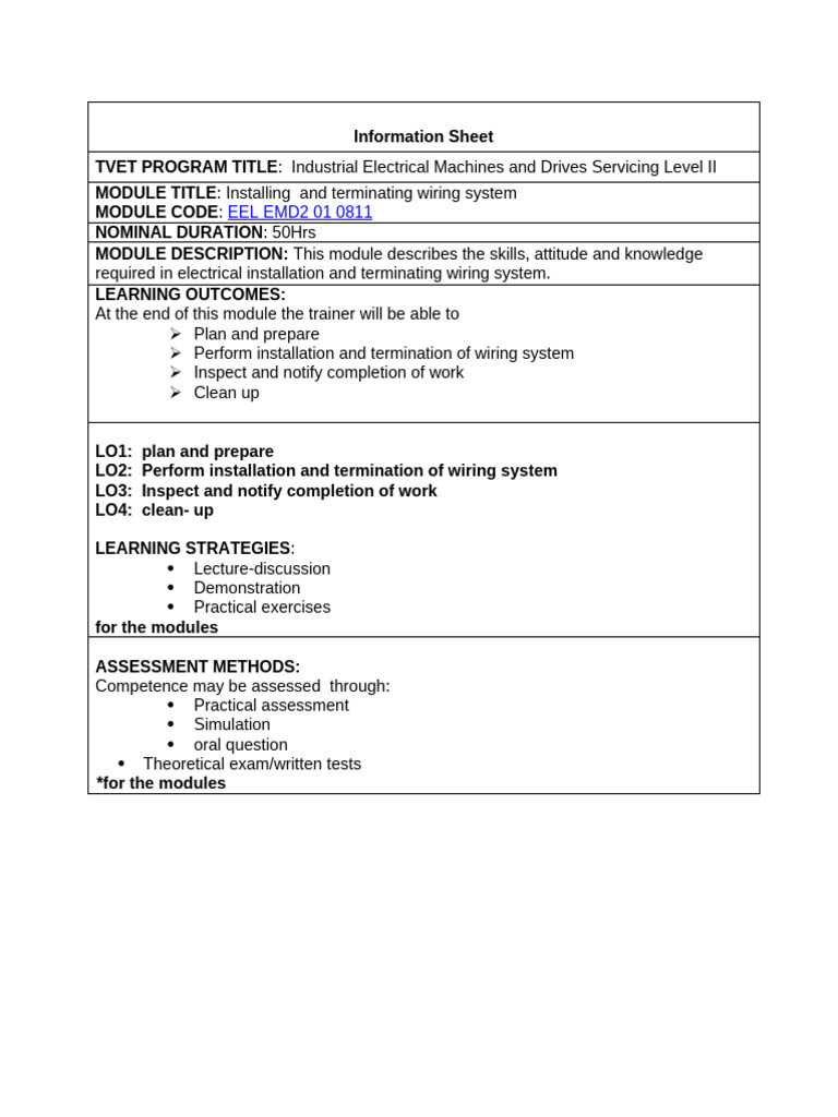 Information Sheet | PDF | Learning | Rectifier