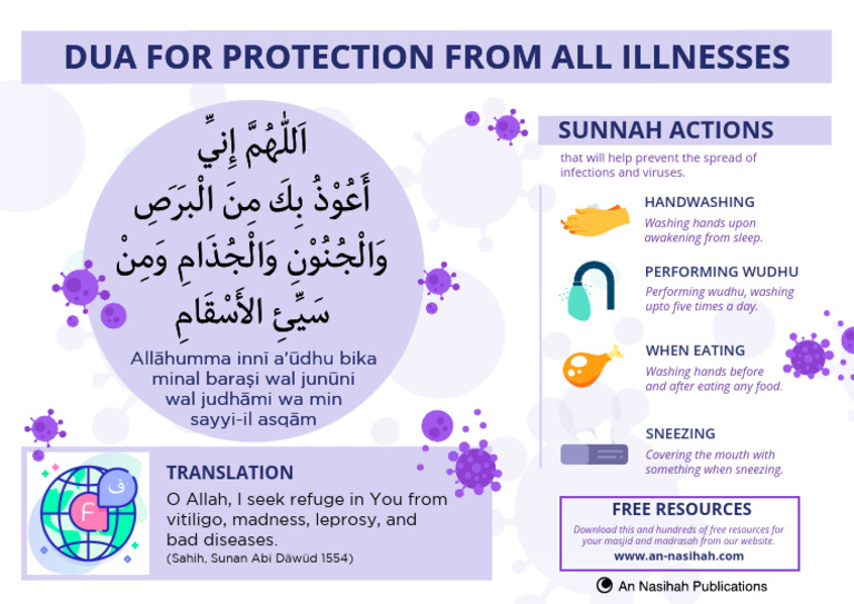 Dua For Protection From Illnesses PDF | PDF