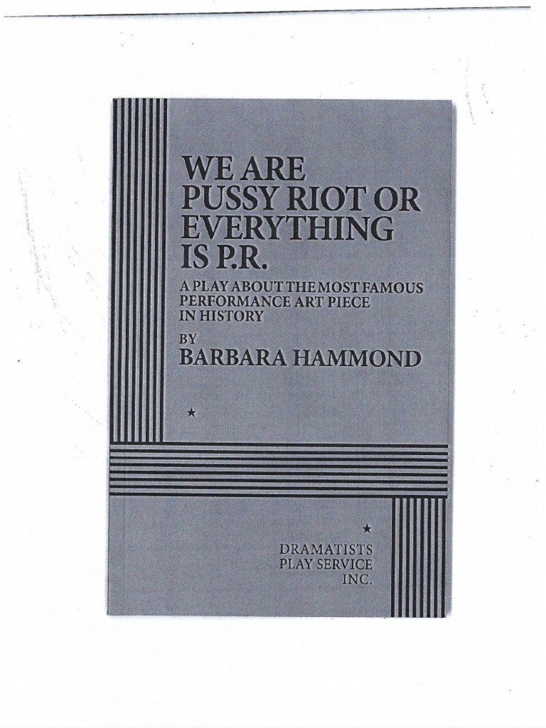 We Are Pussy Riot - Barbara Hammond | PDF