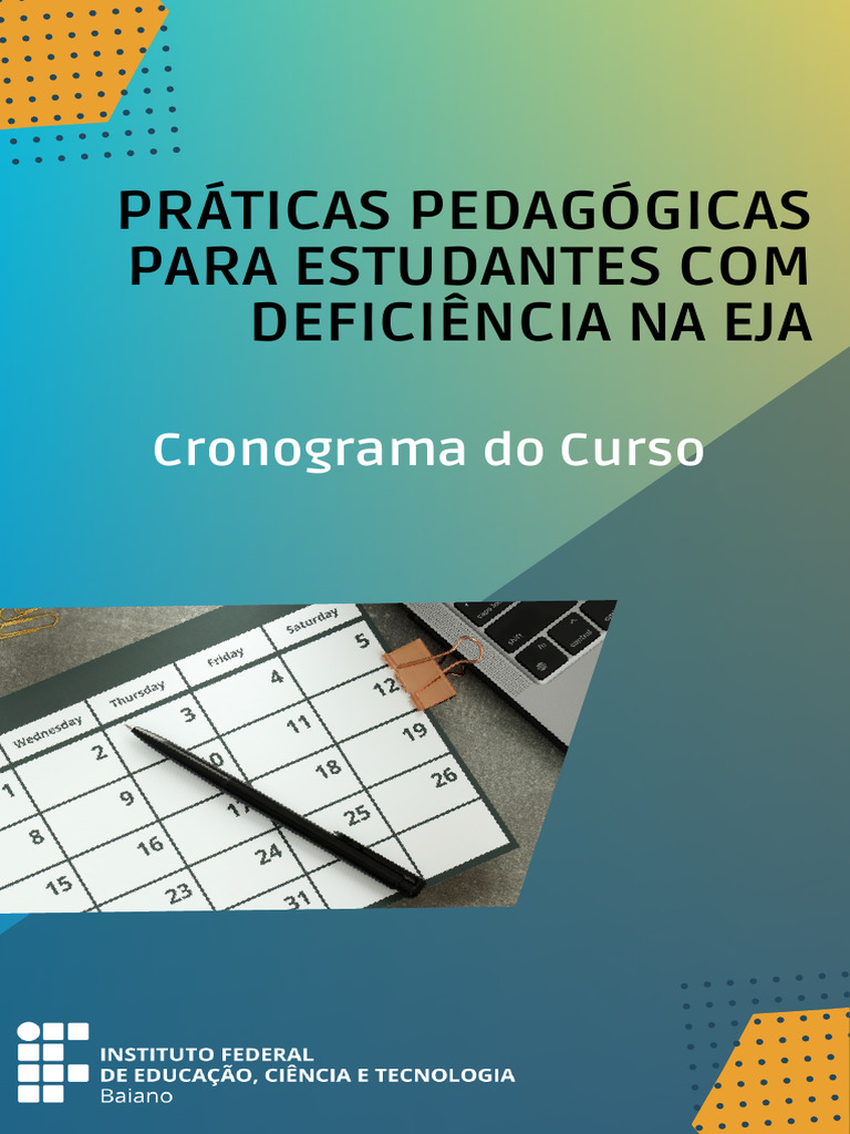 Cronograma EJA | PDF