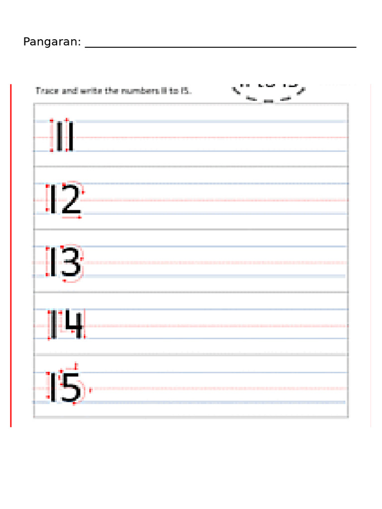 11-15 worksheet | PDF