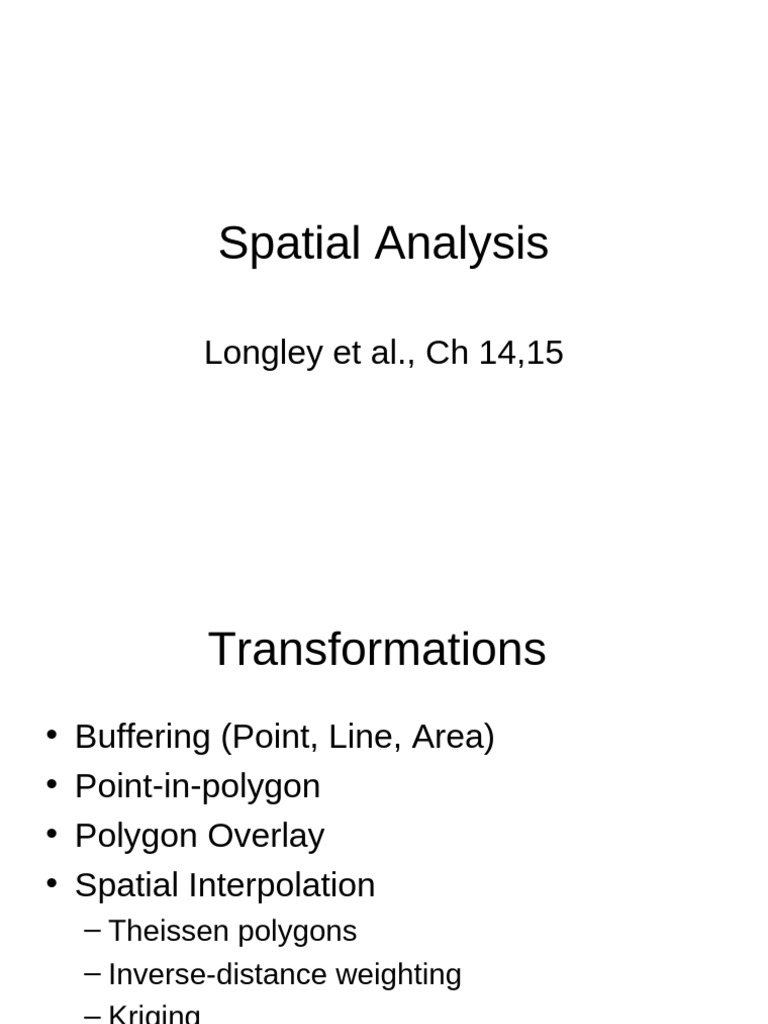 Overlay Analsis Additional Handout | PDF | Interpolation | Spatial Analysis