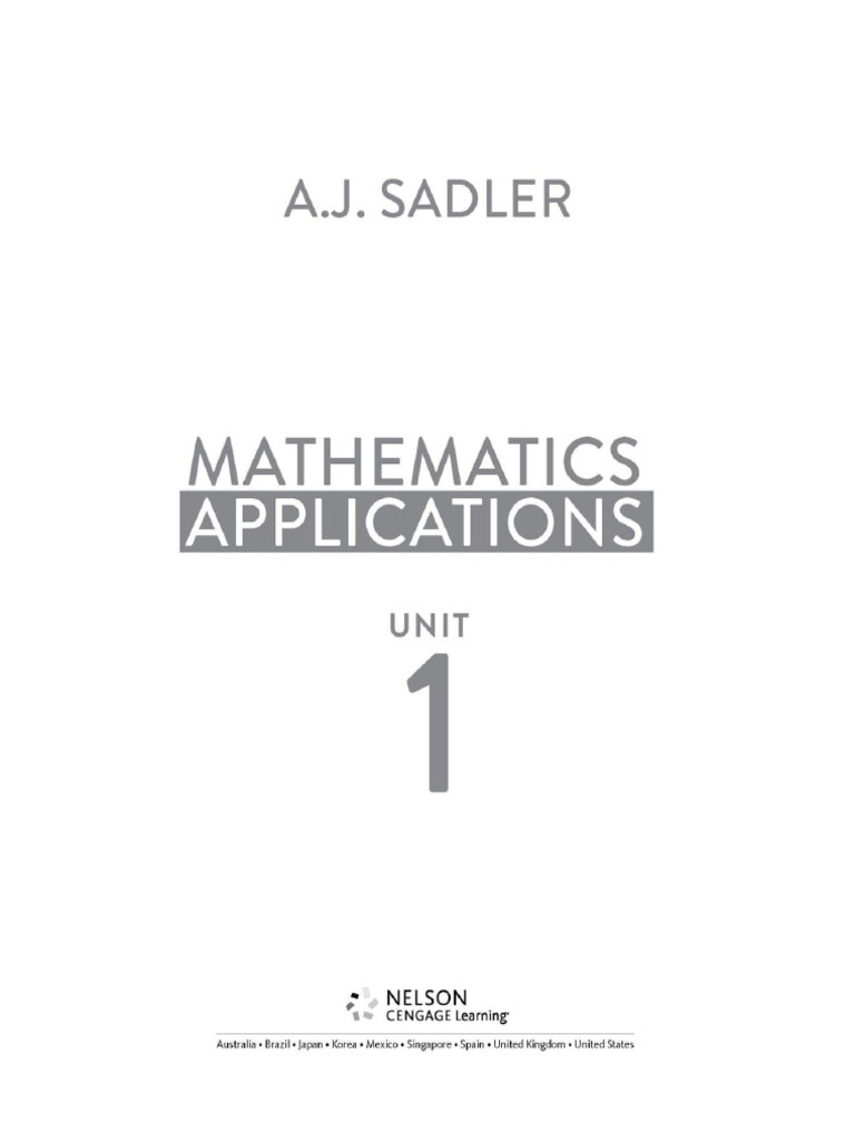 Applications Unit 1 | PDF | Area | Density
