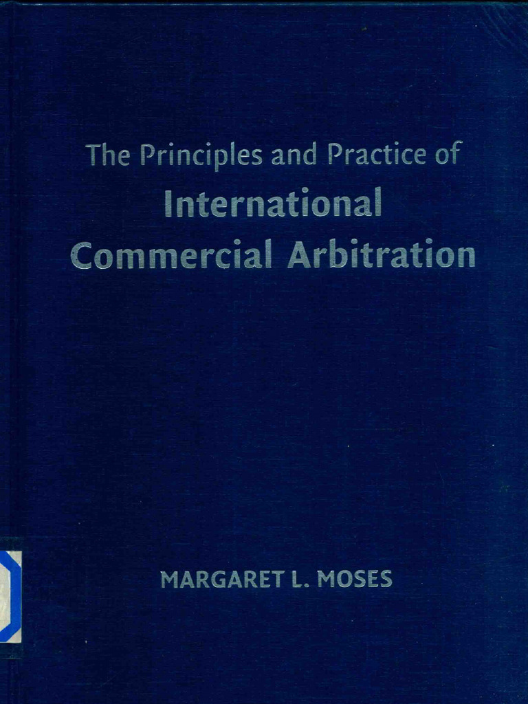 Principles of International Arbitration | PDF