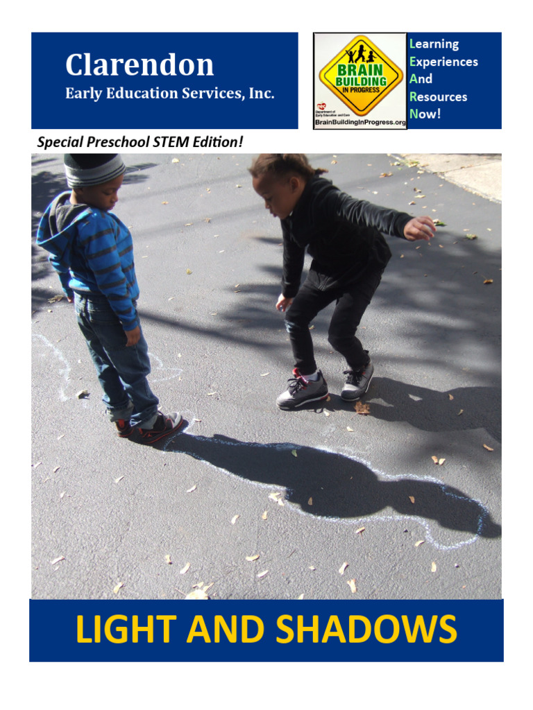 Preschool STEM: Light & Shadows | PDF | Shadow | Learning