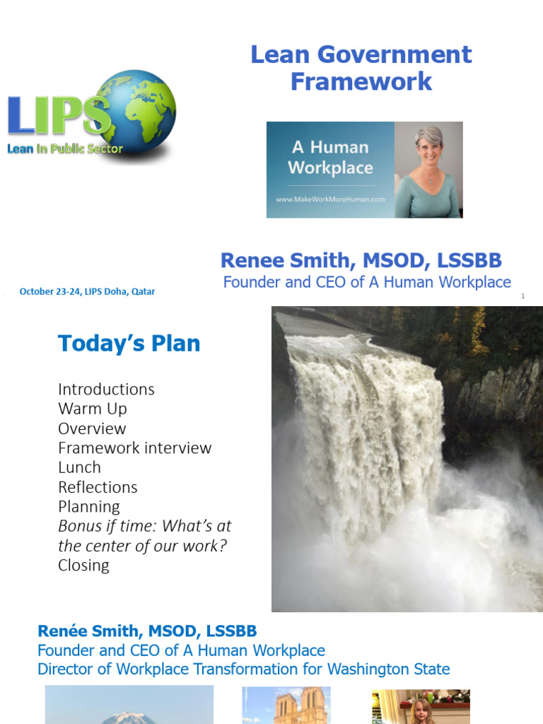 Lean Government Framework | PDF | Goal | Mindset