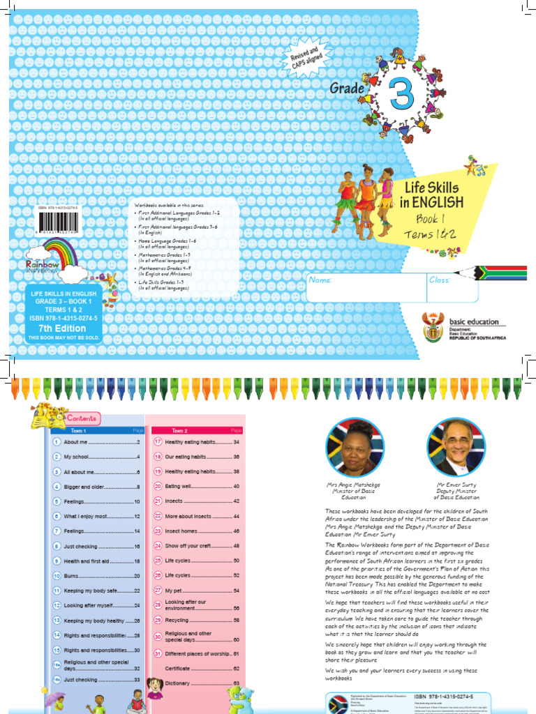 DBE Life Skills Grade 3 Eng Book 1 Term 1 and 2 | PDF | Tobacco Smoking | Addiction