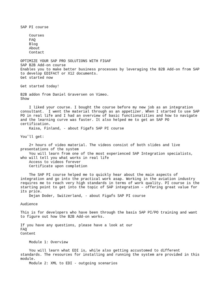 SAP PI PO interview3 | PDF | Electronic Data Interchange | Computing