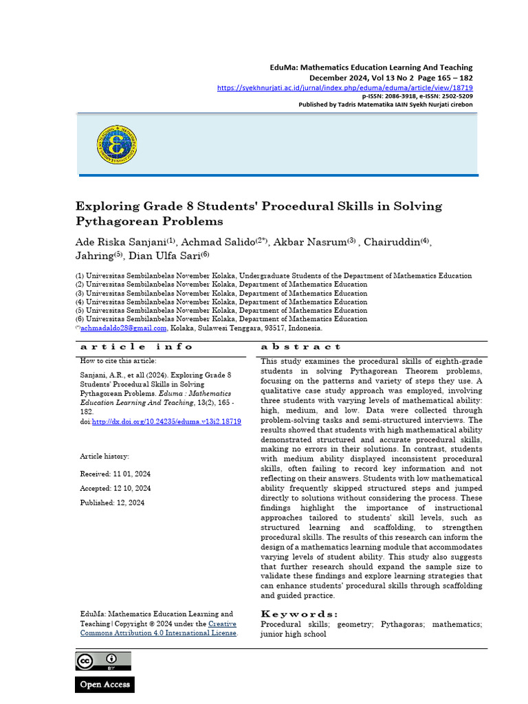 Ade Riska Sanjani, Achmad Salido, Akbar Nasrum, Chairuddin, Jahring ...