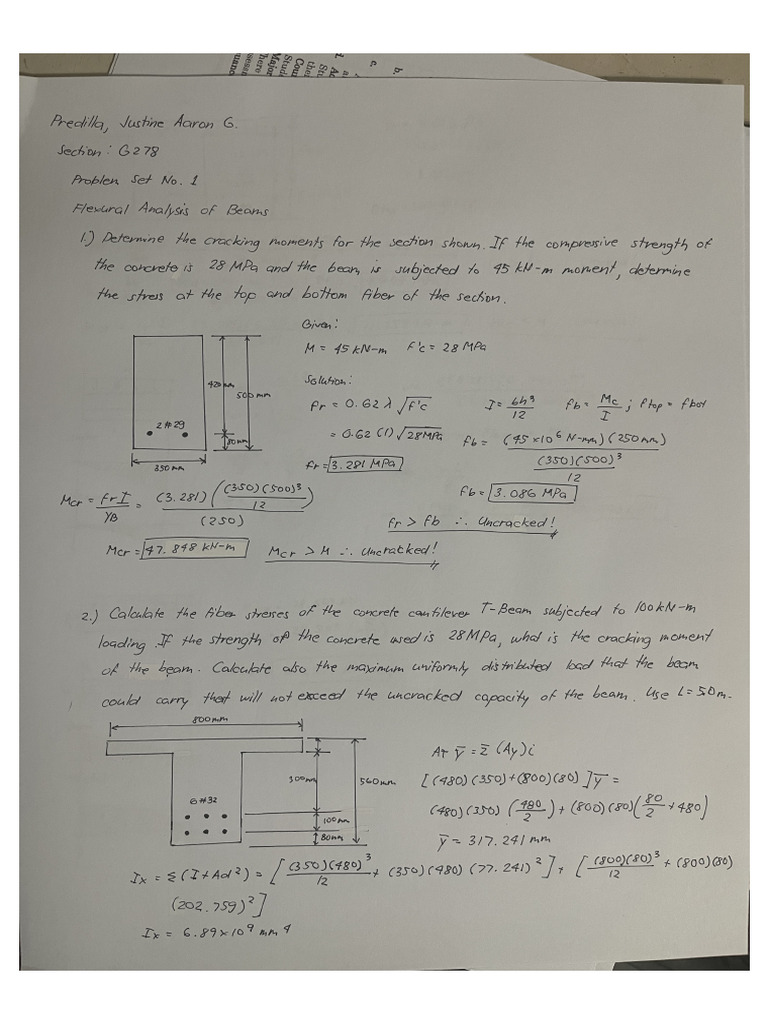 Predilla, JAG G280 Prob Set No.1 | PDF