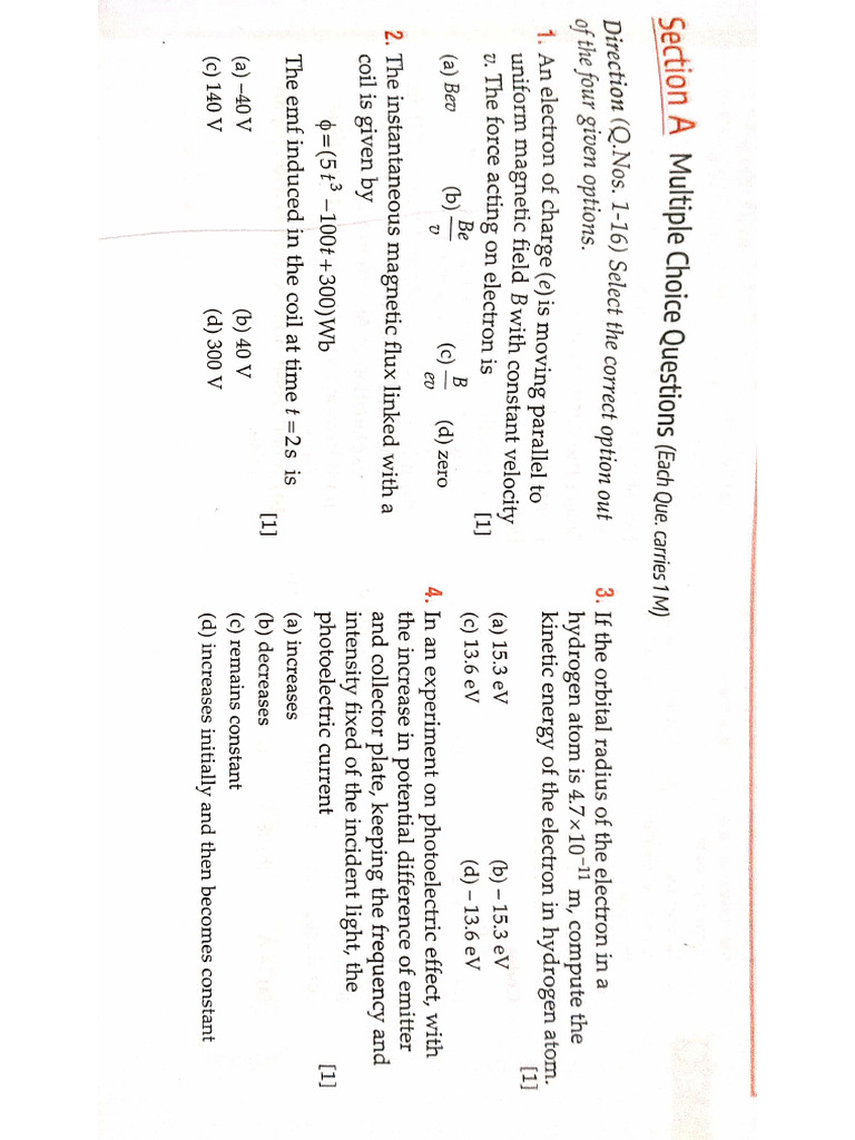 Physics Class 12 | PDF