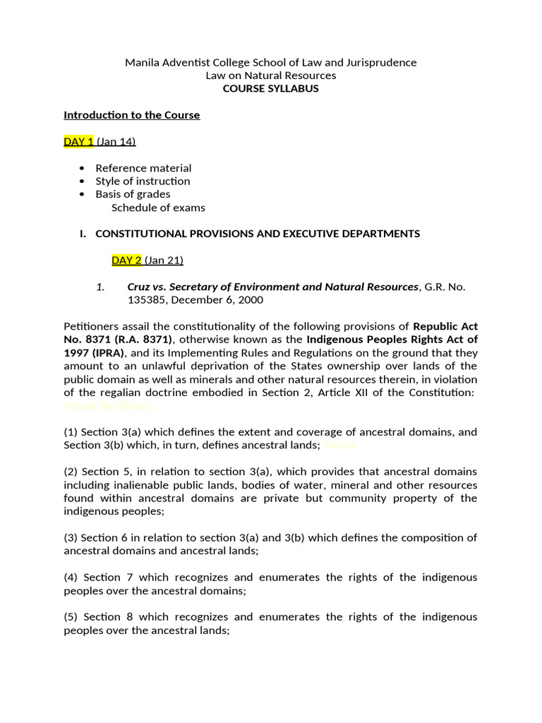 Course Study Guide | PDF | Treaty | Repeal