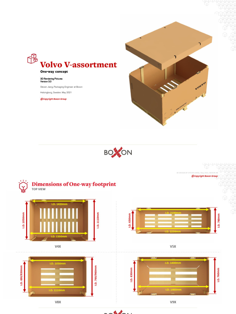 Volvo One Way V Assortment v4x v5x v8x v9x Ver 3.0 | PDF | Production ...