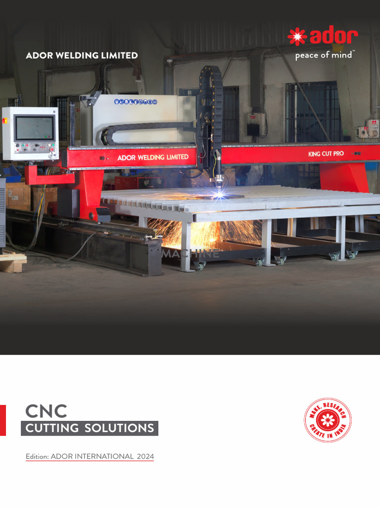 ADOR CNC Cutting International | PDF | Numerical Control | Drill