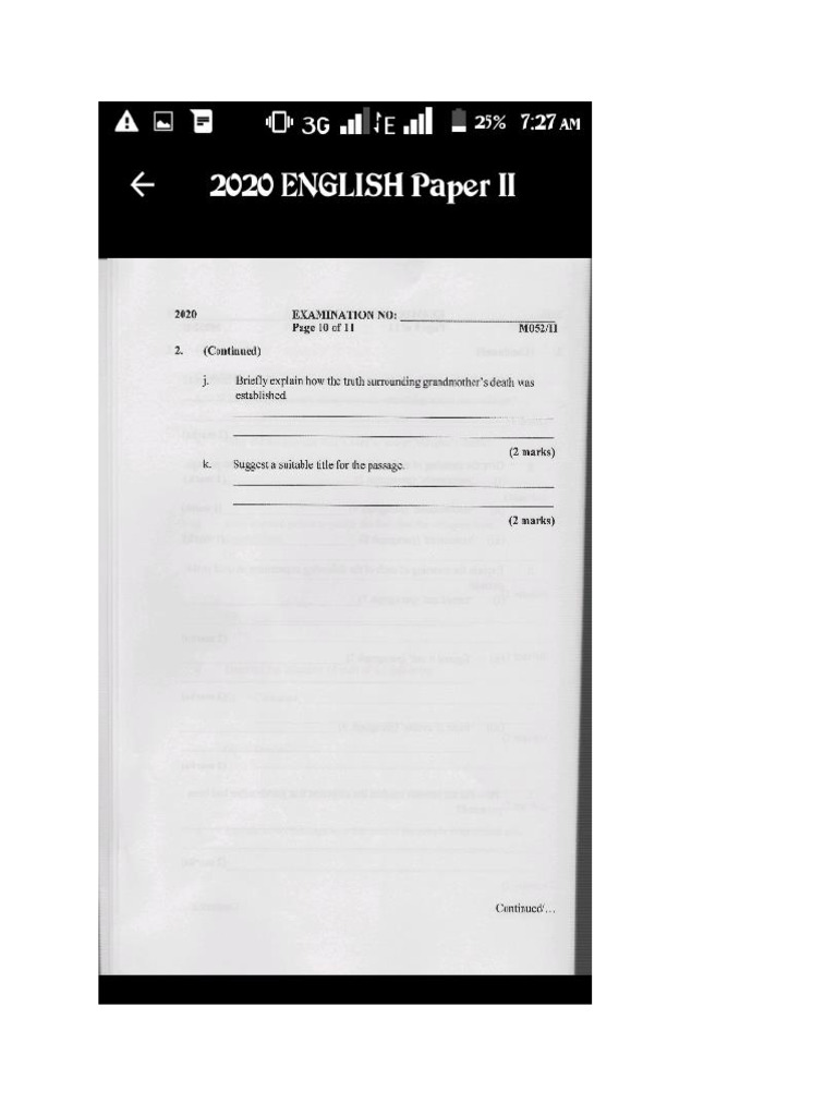 2020 English III | PDF