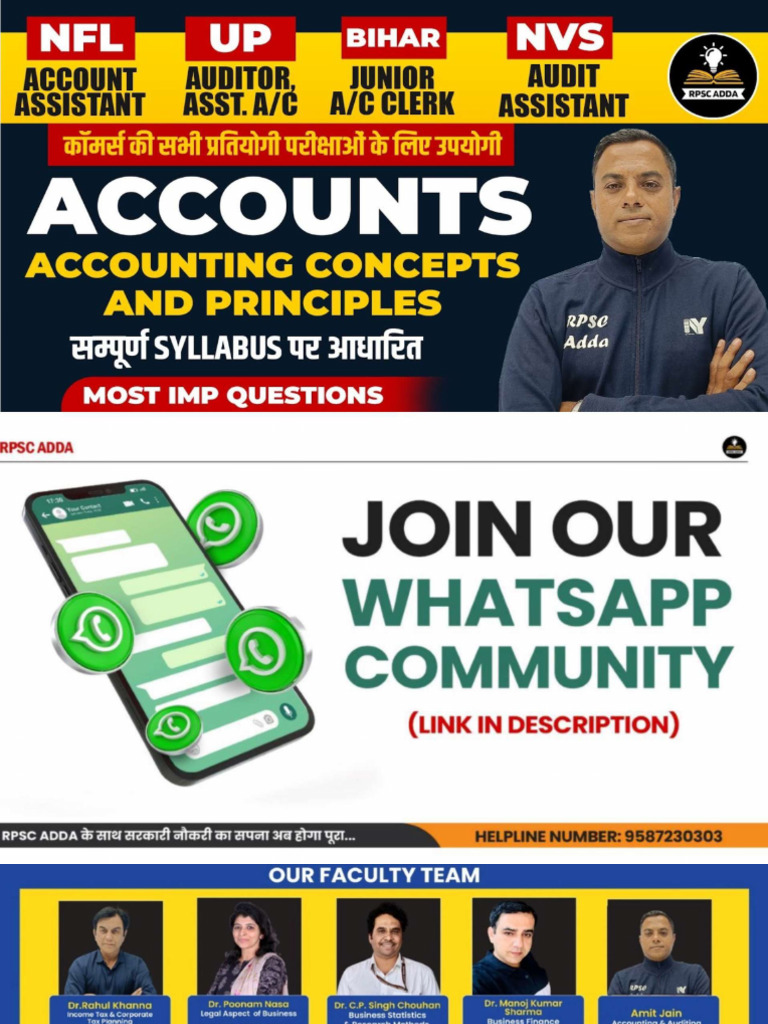 Accounting Concepts and Principles MCQ's | PDF