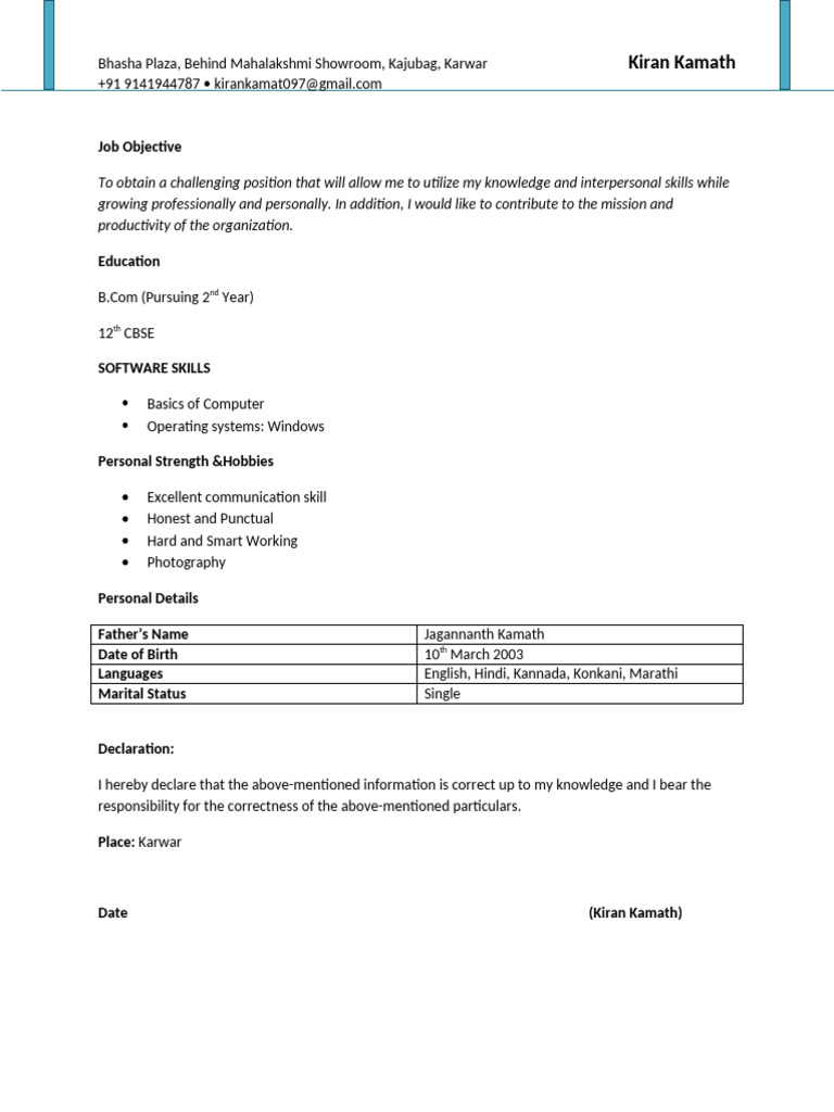 Sharon - Resume (1) - IN-SHANBHAGD1 | PDF