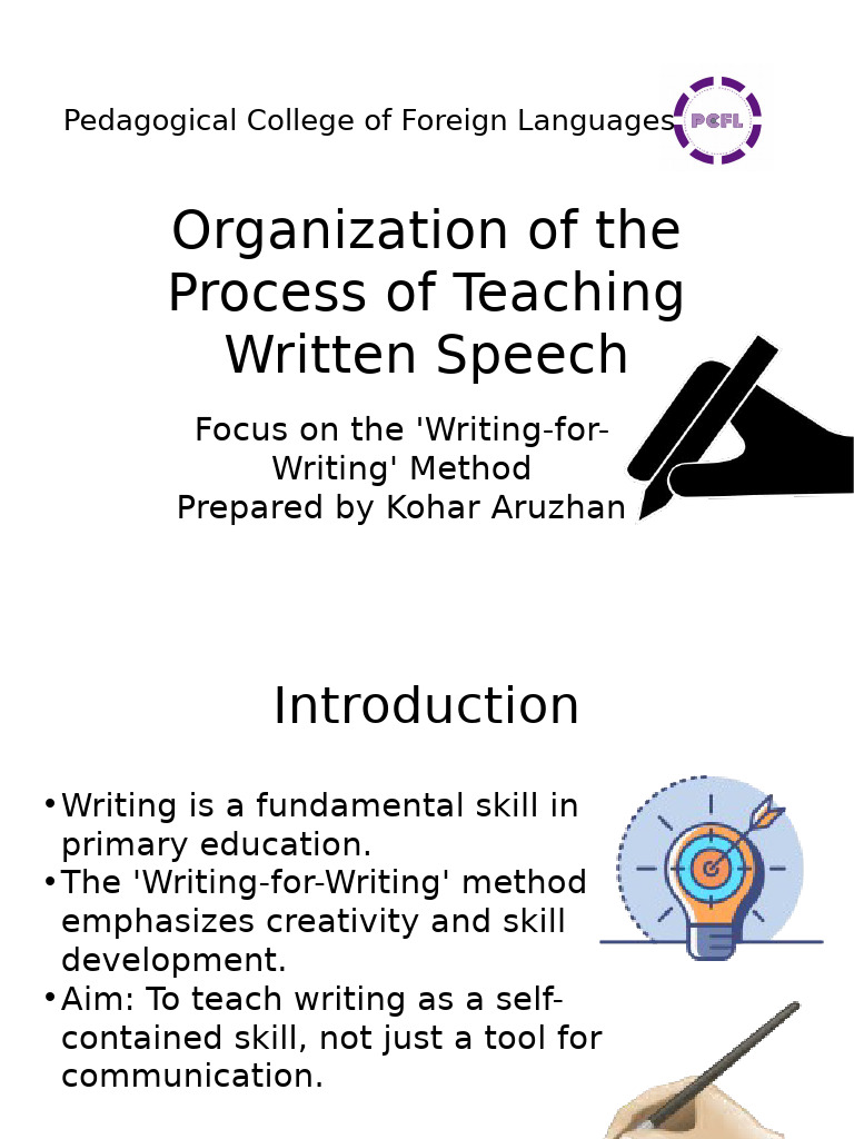 Teaching Writing with 'Writing-for-Writing' | PDF | Creativity | Attention