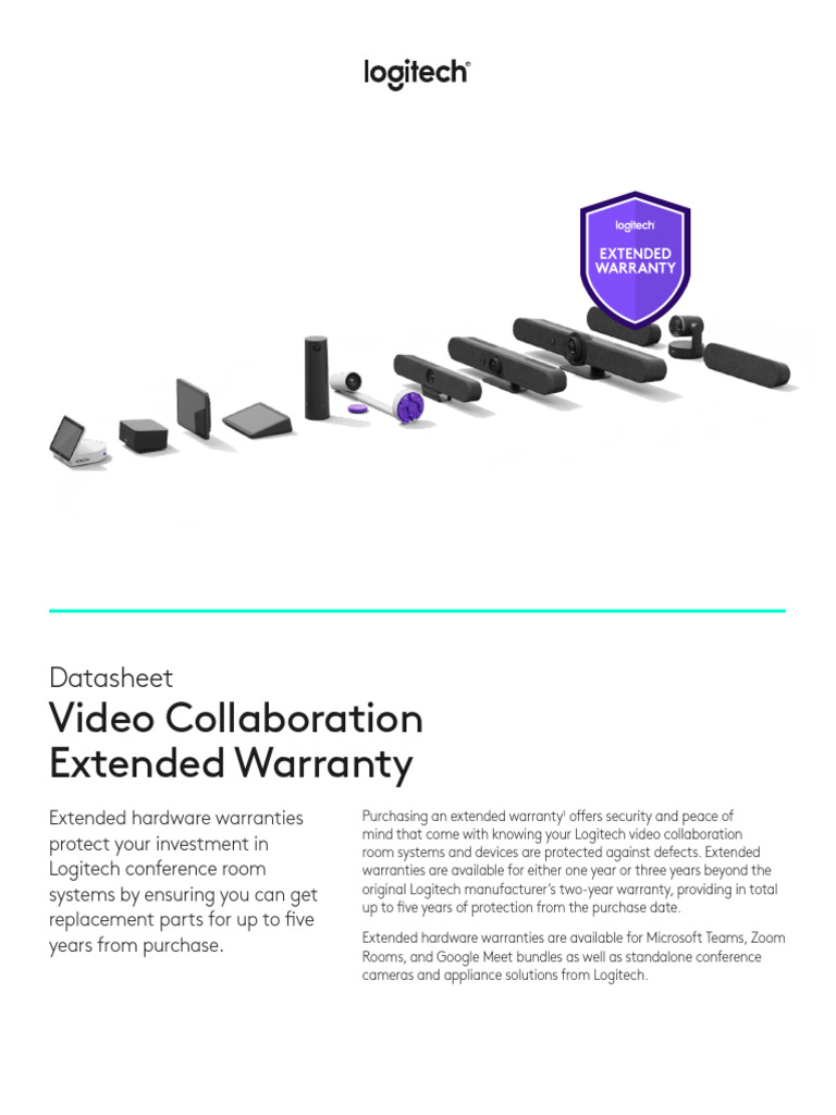 Logitech Extended Warranty | PDF